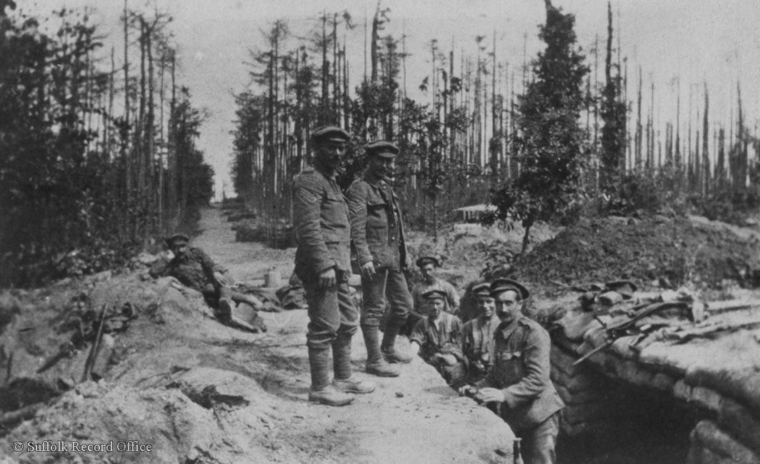 St Edmundsbury Local History - Local Gallery of WW1 pictures